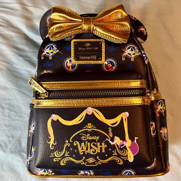 Disney / Loungefly | Bags | Disney Cruise Line Wish Loungefly Mini ...